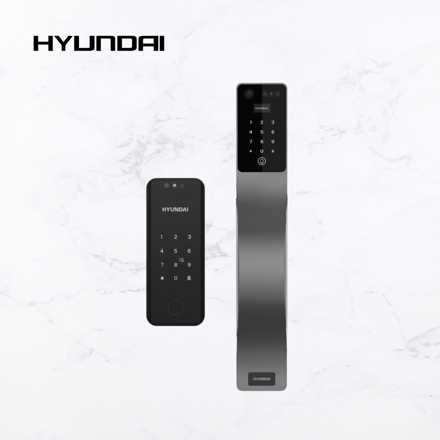 Hyundai HY-8 Door Lock + SLD-10 Gate Lock - Sync Bundle
